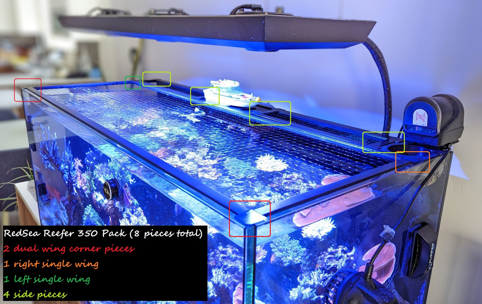 DIY Aquarium Top - Corners, "T" connectors, and Cut-Outs ...
